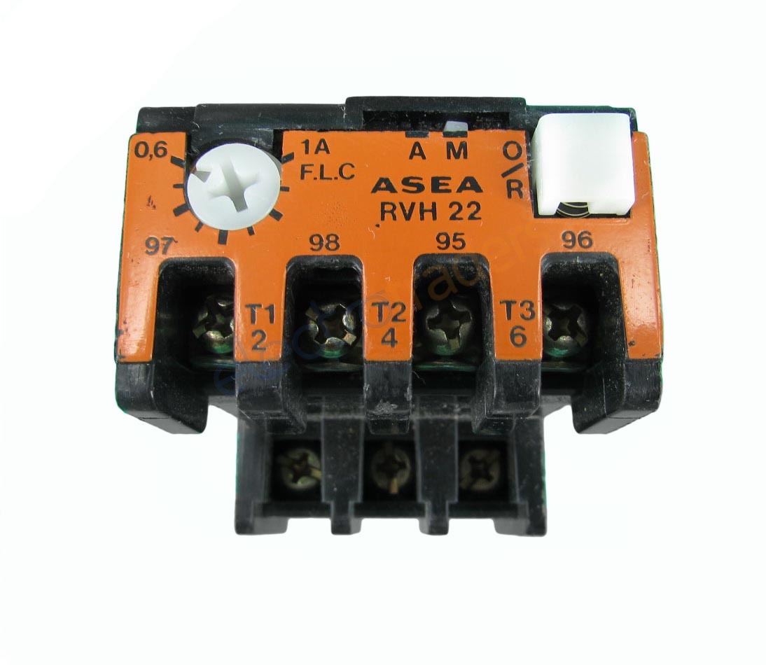 ASEA RVH22 Adjustable Overload Relay 0.6-1.0A