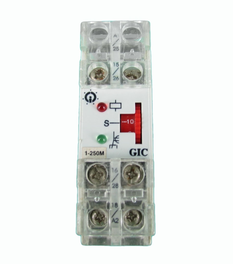 GIC ETR 650-P216BM time delay relay 240vAc/28vDC 5A