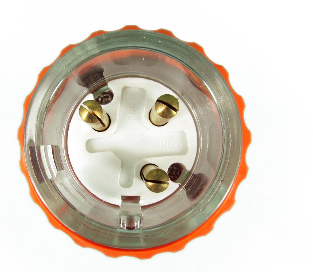 20 AMP Single Phase 3 Pin Plug Top Industrial Electrical IP66 Tesla