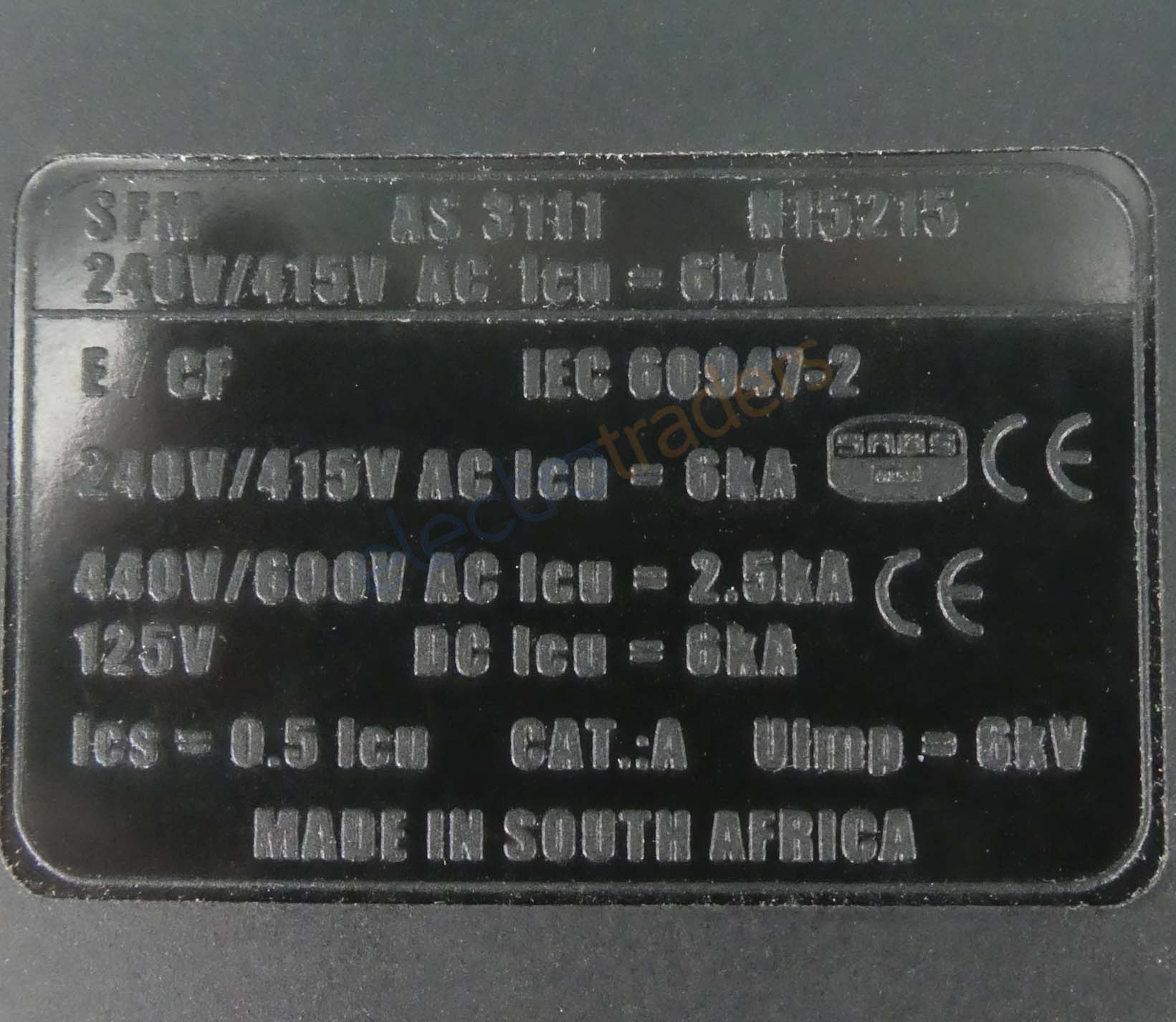 Heinemann CBI SFM2-G3 C2 32A Two Pole 240V/415V 6kA Curve 2 Circuit Breaker