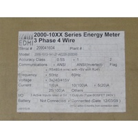 EDMI Atlas 2000-1013 3 Phase 4 Wire Power Meter