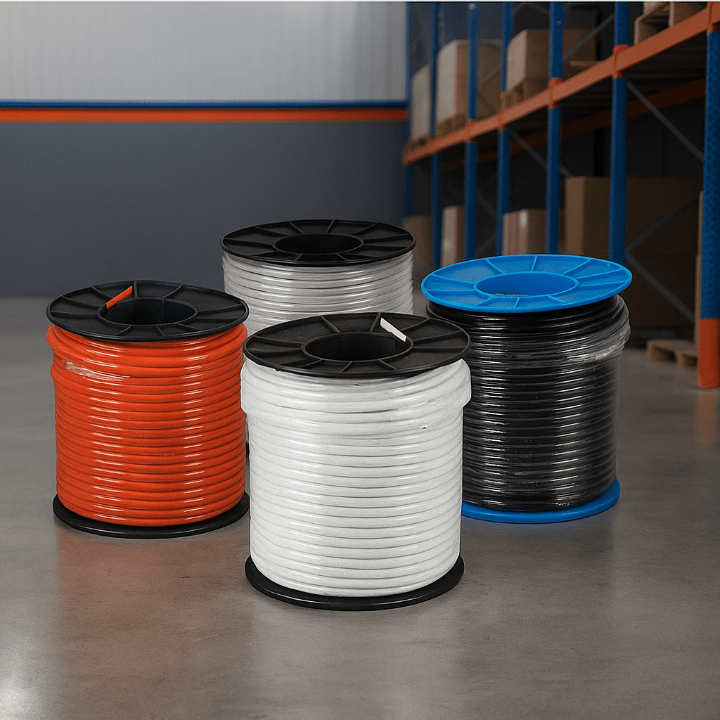 ELMO Ordinary Duty Flexible Cable | 2 Core and Earth | 4.0mm 100m Roll