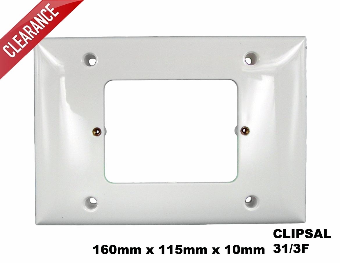 Clipsal 31/3F 3 Gang Mounting Flange