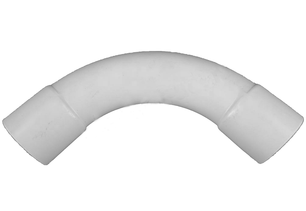 90 degree Conduit Bend 40mm Grey