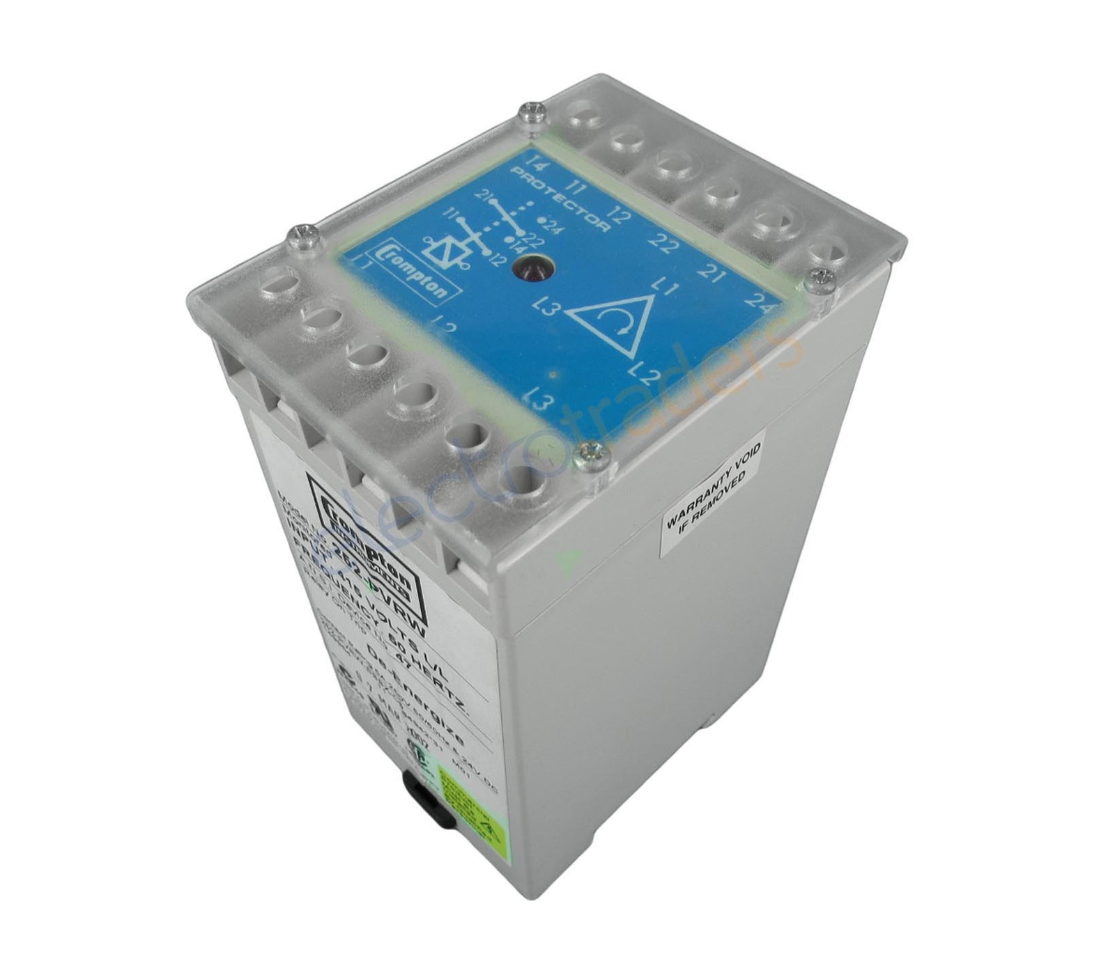 Crompton Instruments Protector Relay De-Energize 252-PVRW-SBBX-C5 415V