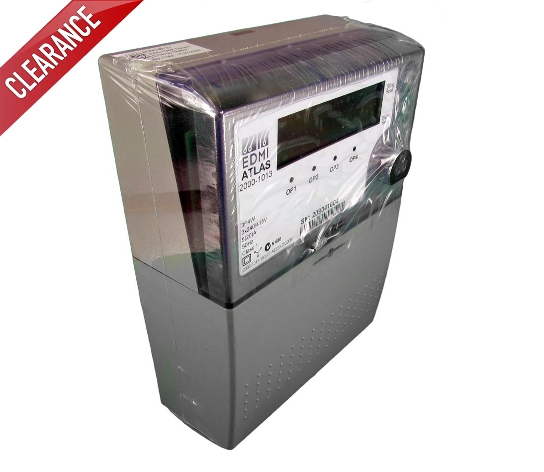 EDMI Atlas 2000-1013 3 Phase 4 Wire Power Meter