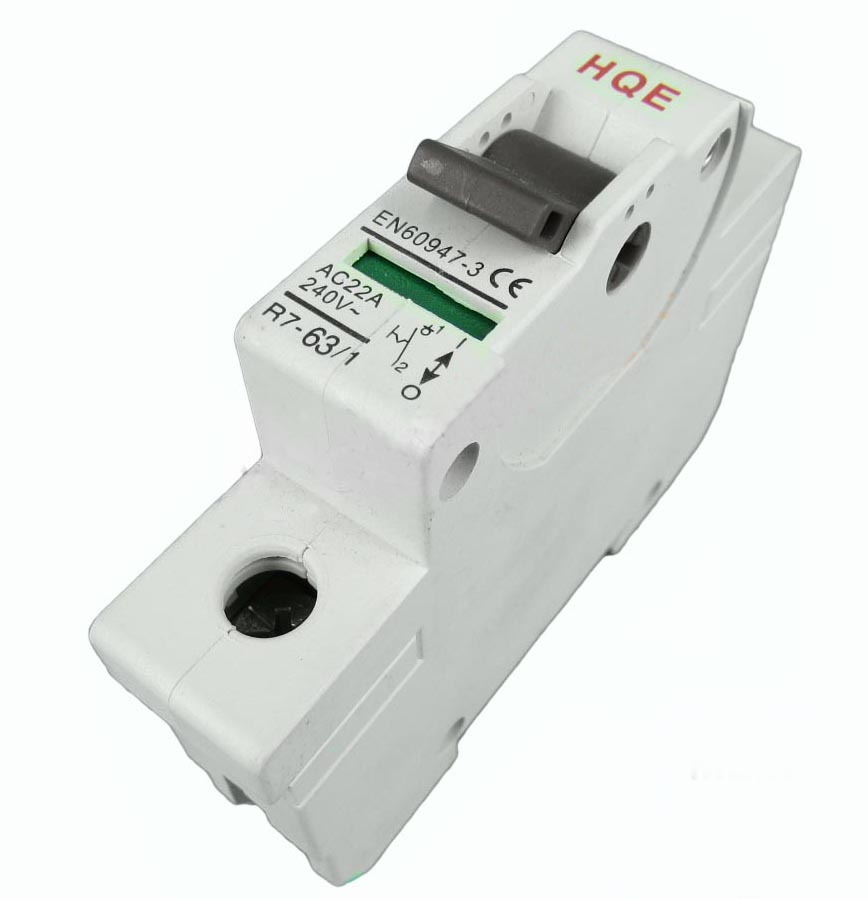 Single Pole 63 Amp Main Switch R7 63/1 HQE
