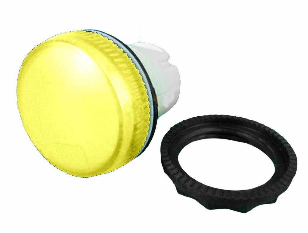 Sprecher + Schuh D7P-P5 Pilot Light Cover - Yellow