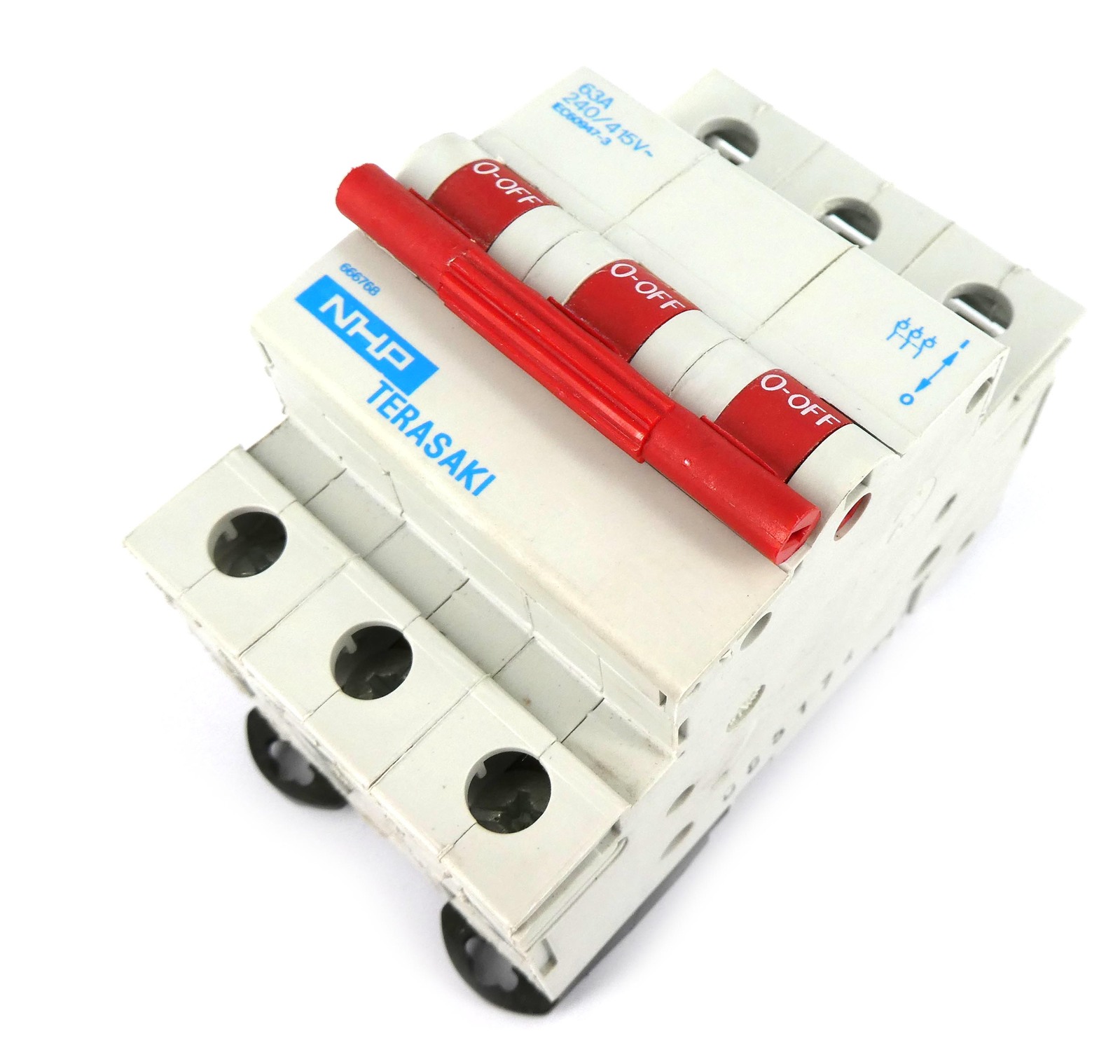 Terasaki 63 Amp 3 Pole Main Switch Isolator
