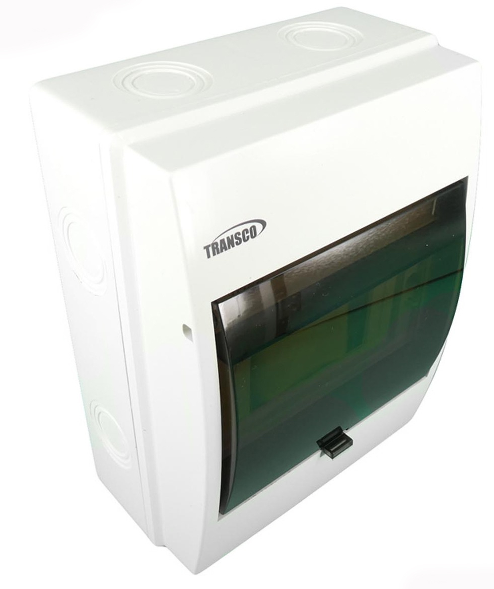 Weatherproof Load Centre Electrical, 6 Module, Surface Mounted Switchboard